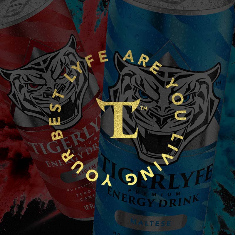 TIGERLYFE Energy - The Cleaner Energy Drink